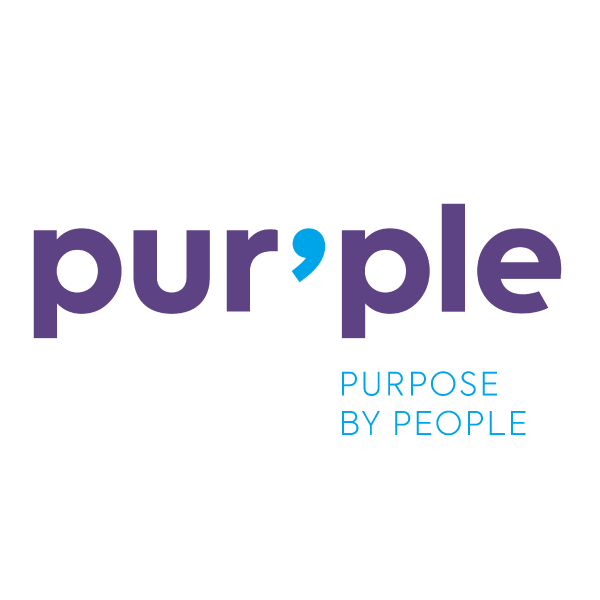 we are pur’ple. purpose by people
